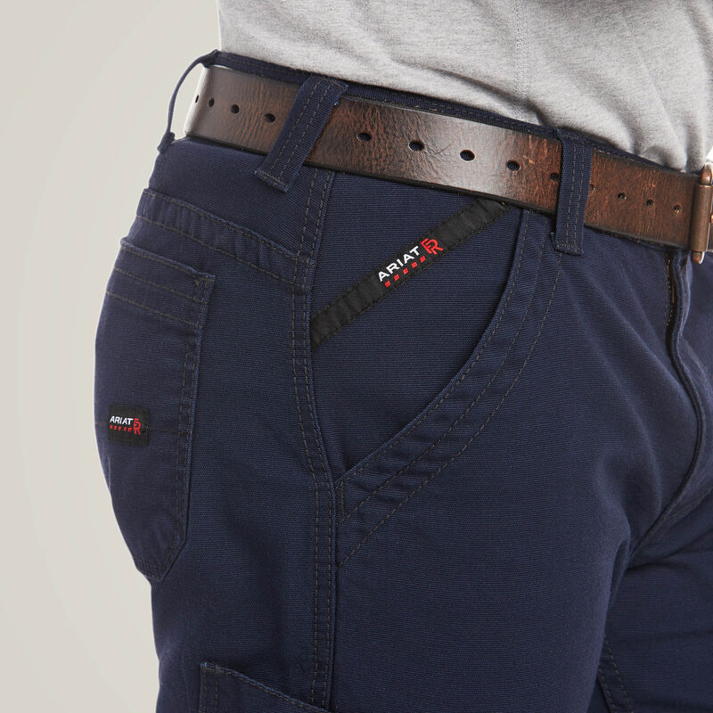 Ariat Mens FR M5 Stretch DuraLight Canvas Stackable Straight Leg Pant ...