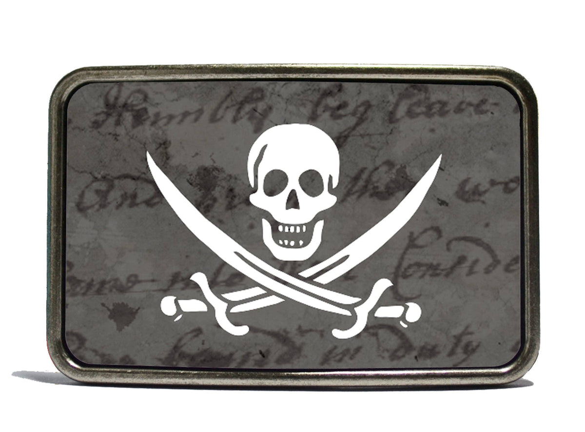 Pirate Flag Belt Buckle | Hayloft Western Wear
